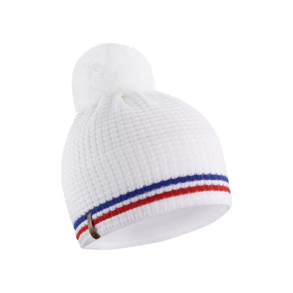 Bonnet pompon France Rétro, made in France